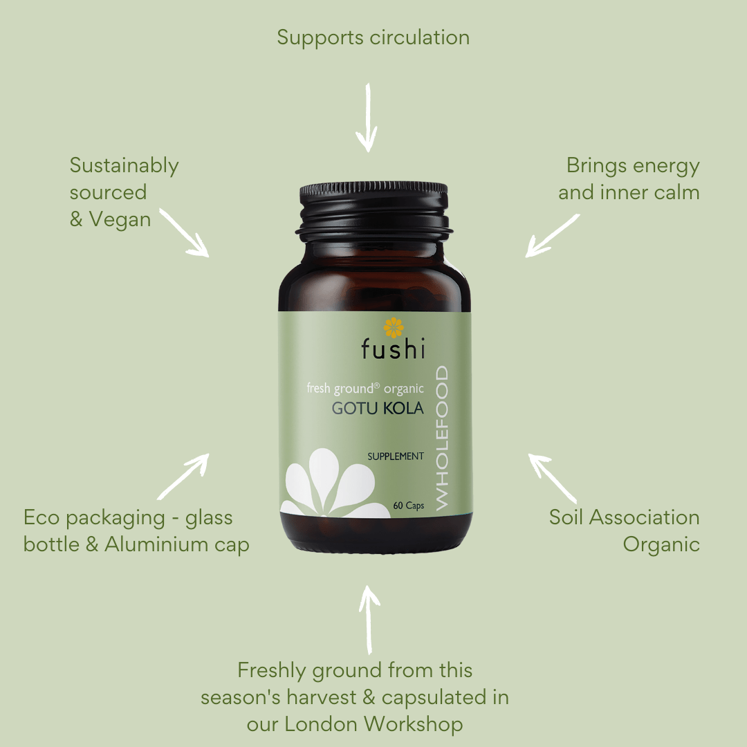 Fushi Organic Gotu Kola | Ayurveda Inspired Health & Beauty