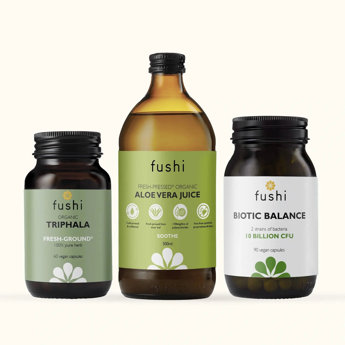 Digestive Harmony | Aloe Vera | Triphala | Probiotics | Fushi Wellbeing