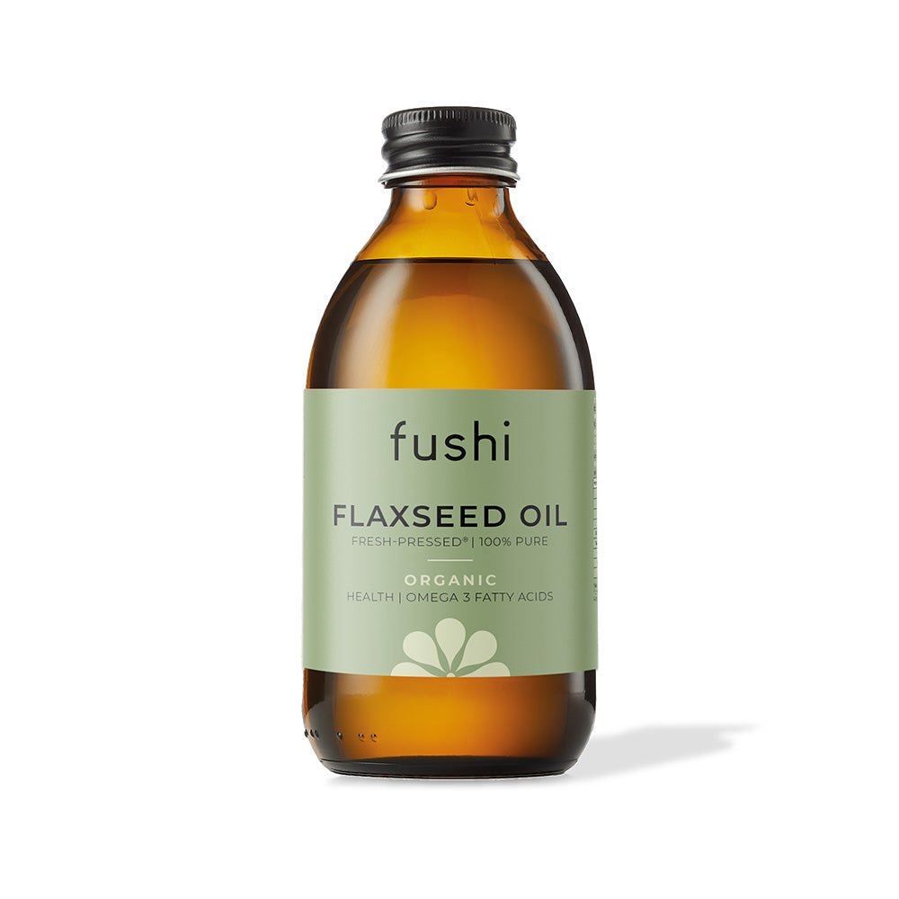 Fushi Organic Flaxseed Oil 100ml | Ayurveda Inspired Health & Beauty